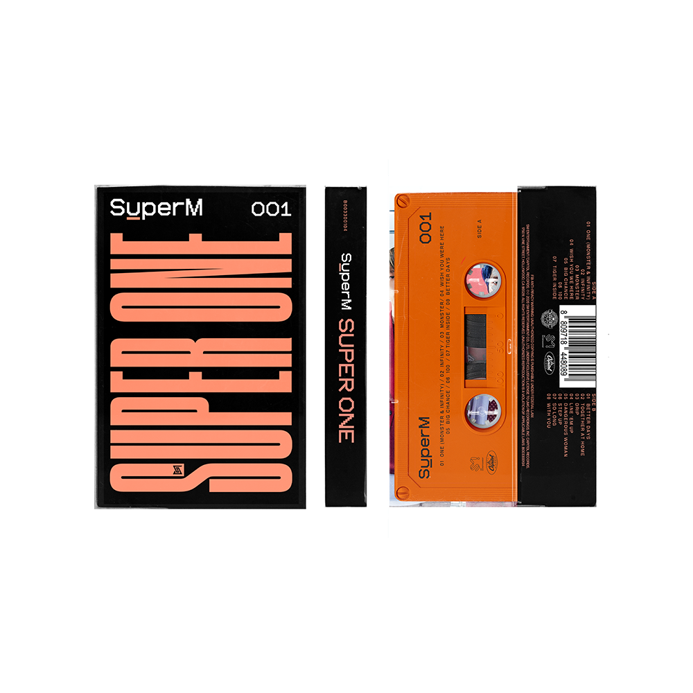 Super M - The 1st Album 'Super One' Limited Edition Cassette - Capitol ...