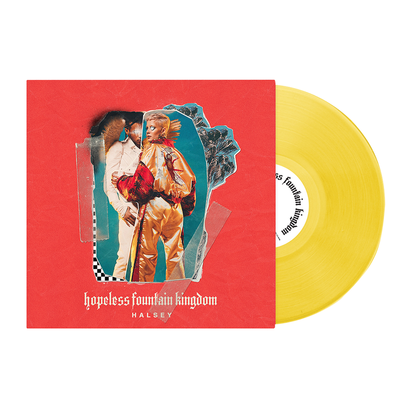 Halsey - hopeless fountain kingdom - Solid Yellow Vinyl - Capitol Store
