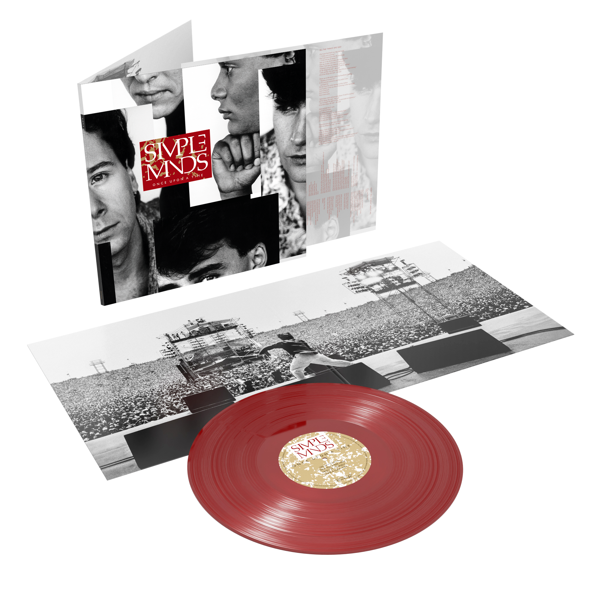 Simple Minds - Once Upon A Time - Ruby Red Vinyl - Capitol Store