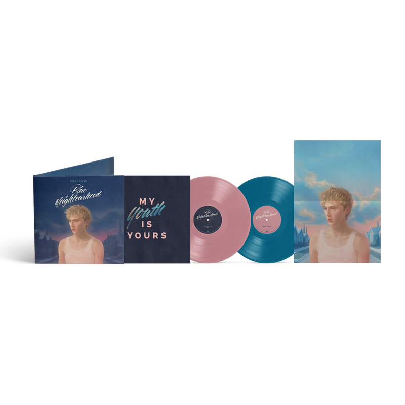 Troye Sivan - Blue Neighbourhood (10th Anniversary) Opaque Blush Pink ...