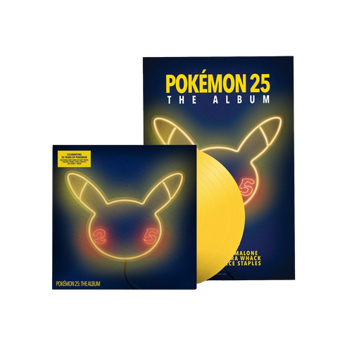 Pokémon 25: The Album - Yellow LP - Capitol Store